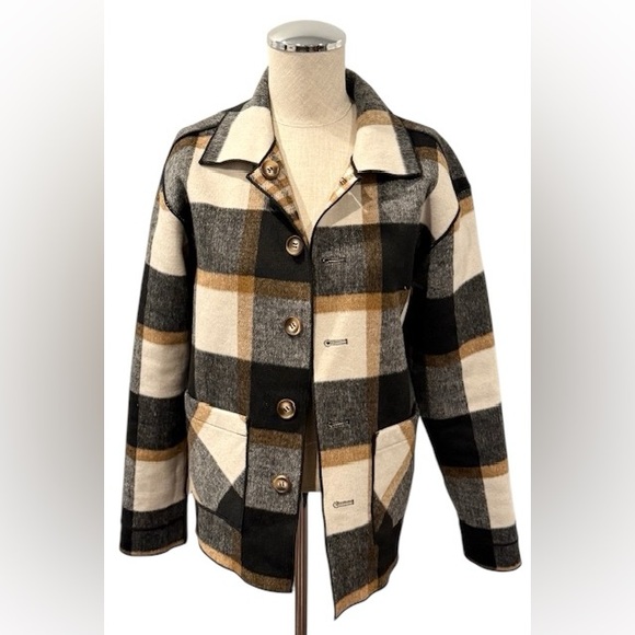 CHARLIE B | Jackets & Coats | Charlie B Reversible Plaid Jacket | Poshmark